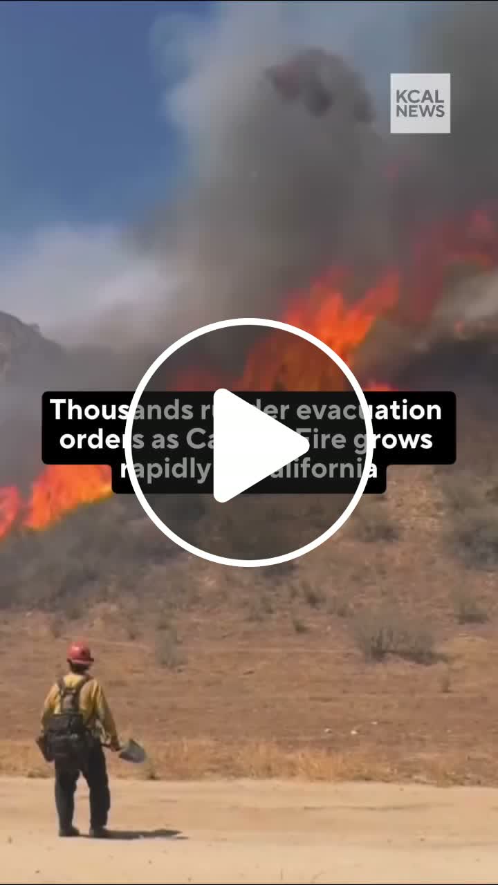 Fire crews from Ventura and Los Angeles counties are battling the ...