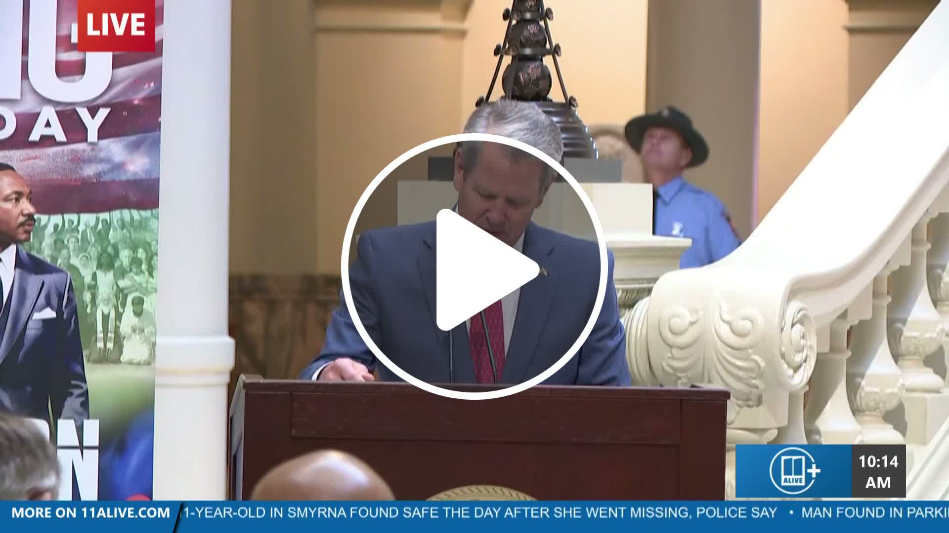 Gov. Kemp speaks at event honoring Dr. Martin Luther King, Jr - NewsBreak
