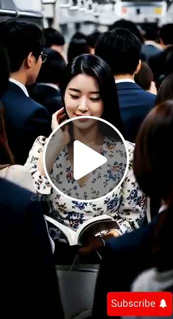 AI-generated Trapped in Tokyo's Packed Rush Hour 🚇🌸 #AI #TokyoTrain # ...