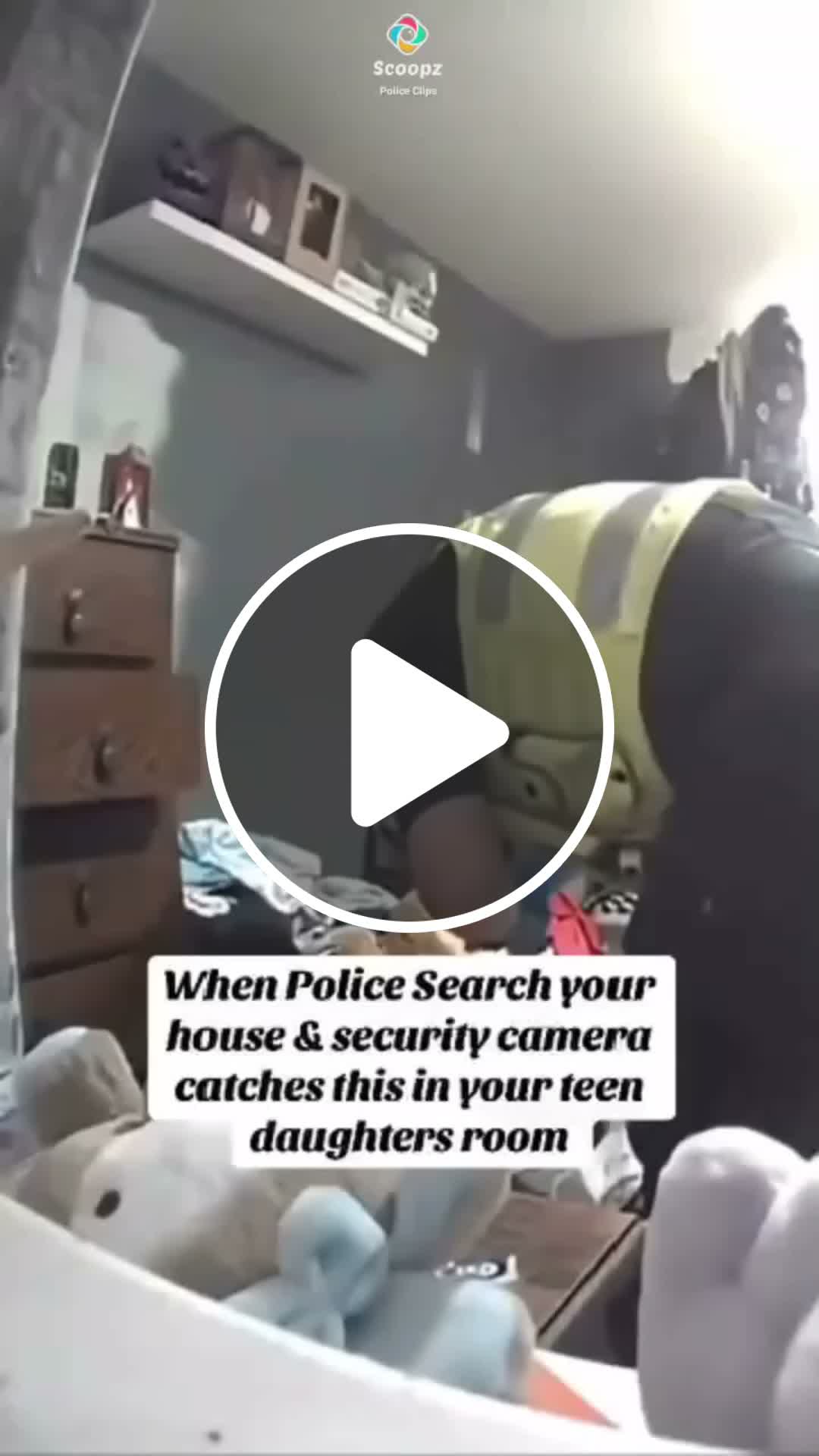 Police A.K.A panty smuggler 🤣 caught on camera stealing teen girl ...