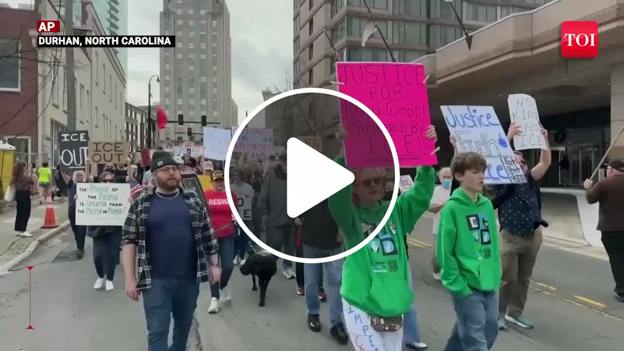 Trump Faces Revolt; Protesters Occupy US Streets; Cities Protest ICE ...