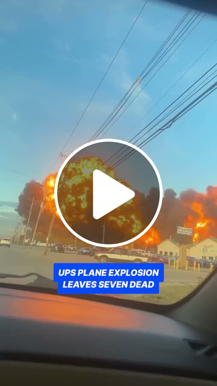 Seven people were killed and eleven were injured when a large UPS plane ...