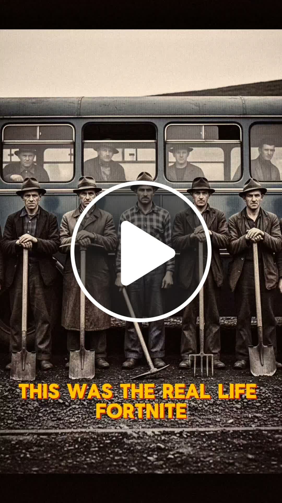 The real life fortnite 😨 A man name dan druff. #history #scarystories # ...