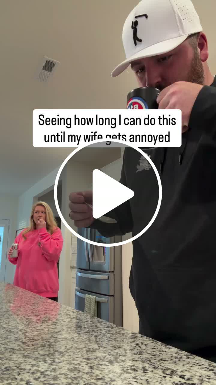 seeing how long I can do this until my wife gets annoyed. wait for it ...