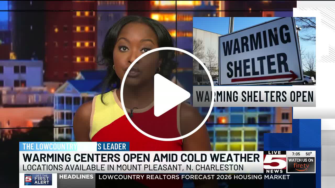 VIDEO: Warming shelters across Lowcountry to open ahead of upcoming ...