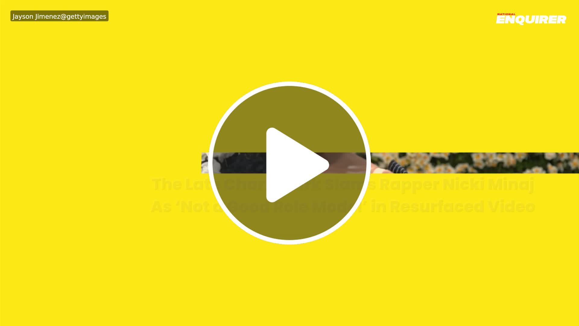 The Late Charlie Kirk Slams Rapper Nicki Minaj As ‘Not a Good Role ...