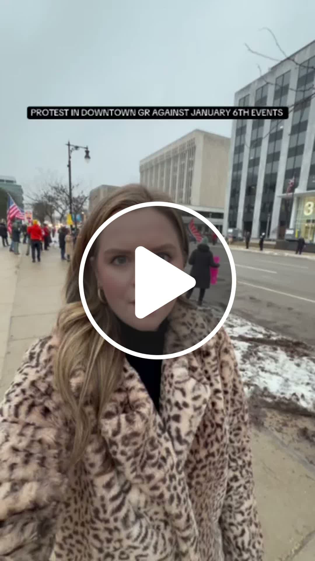 Group hosts rally in Grand Rapids on the 5th anniversary of Jan. 6 ...