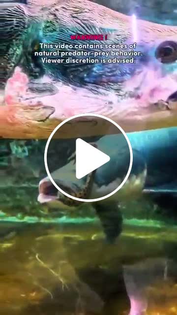 Snake escaped from the Arapaima attack ytshort arapaima trending monsterfish short shorts ...