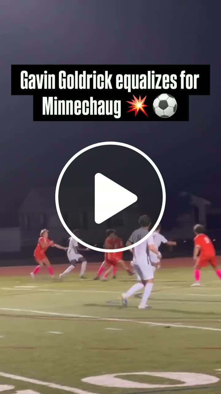 Gavin Goldrick’s strong right leg equalized for Minnechaug during the ...
