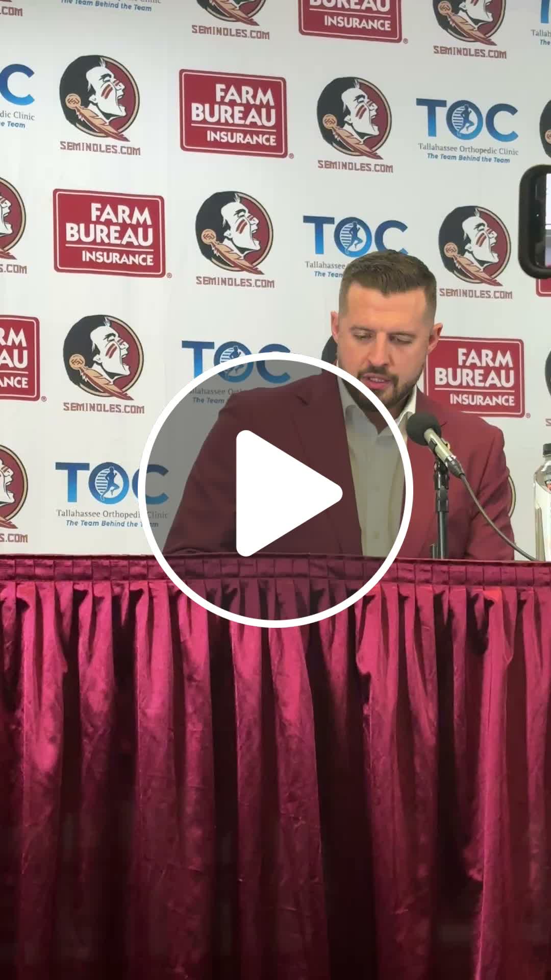 FSU basketball head coach Luke Loucks talks 63-61 win over Cal - NewsBreak