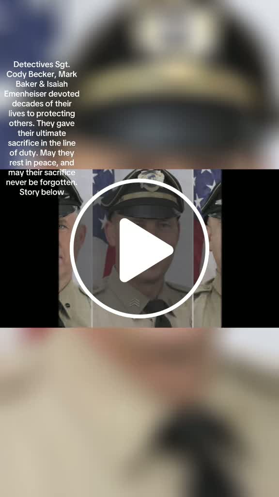 Honoring Detectives Sgt. Cody Becker, Mark Baker & Isaiah Emenheiser: Heroes Lost in the Line of ...