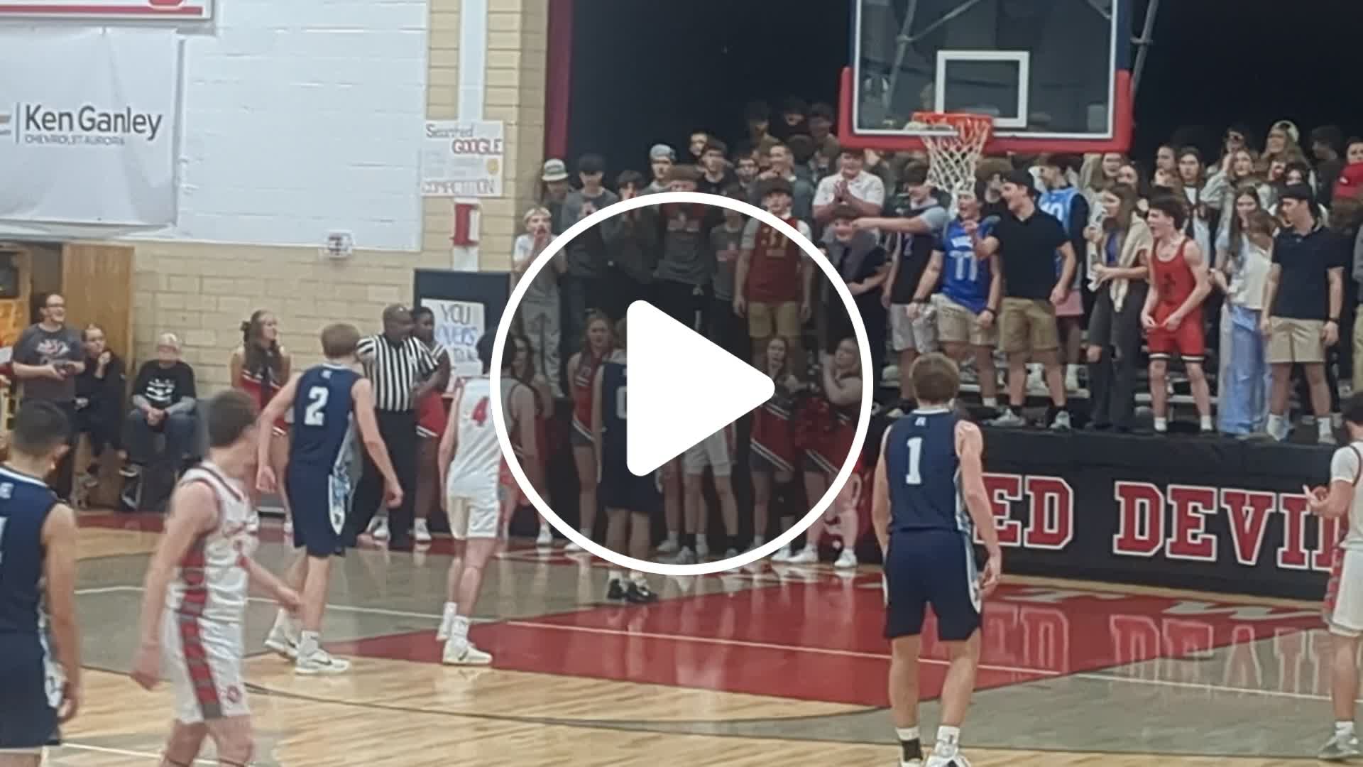 Watch Colton Mayle's go-ahead bucket in Crestwood's win over Rootstown ...