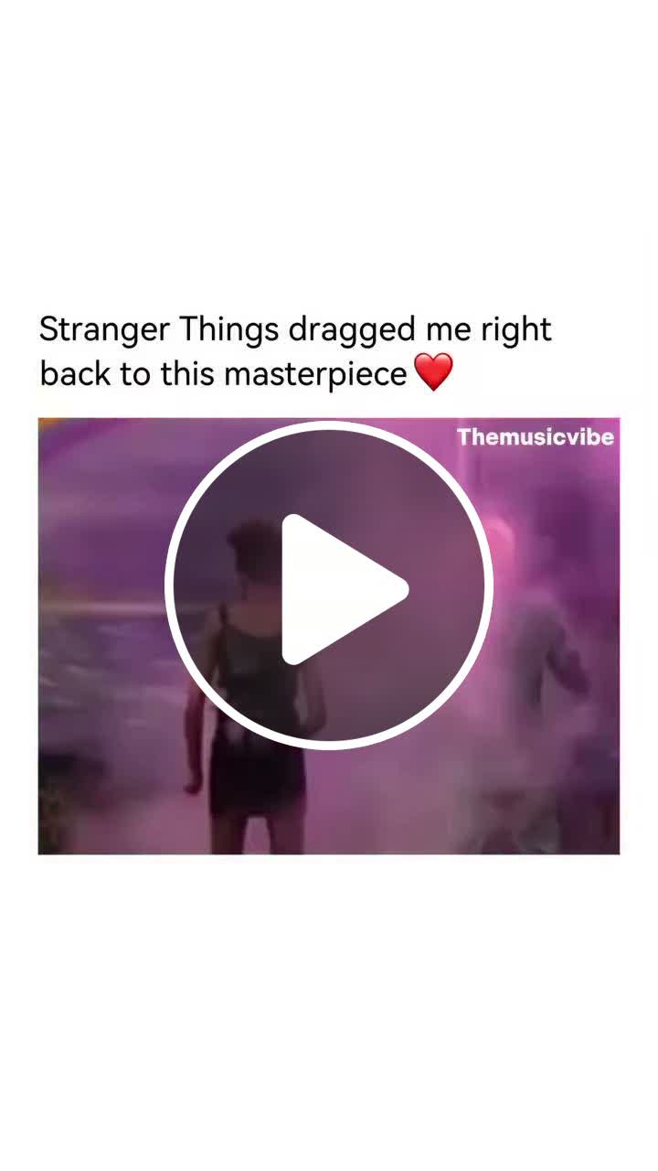 Stranger Things dragged me right back to this masterpiece ️ - NewsBreak