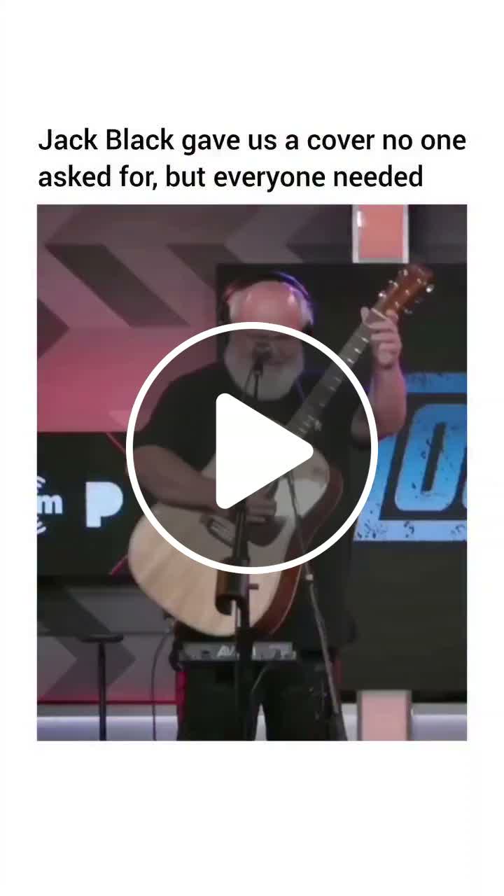 jack black gave us cover no one asked for bt every body needed - NewsBreak