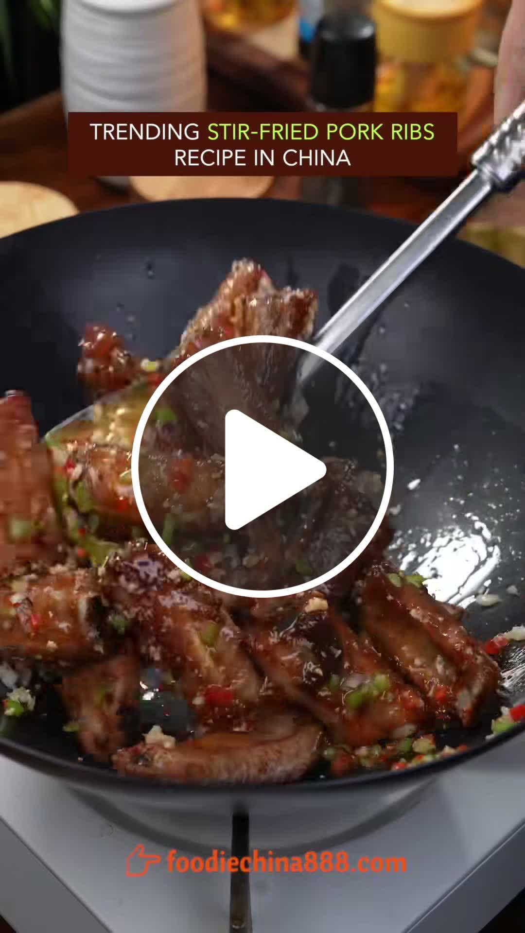 Trending stir-fried pork ribs recipe in China Do you want to try recipe ...