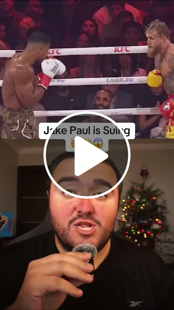 Jake Paul is suing people who said his fight was fake #jakepaul #boxing ...