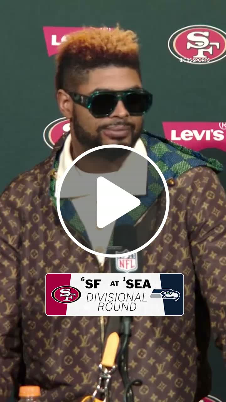 Jauan Jennings is ready for Seattle 😭 created by NFL on CBS with NFL on ...