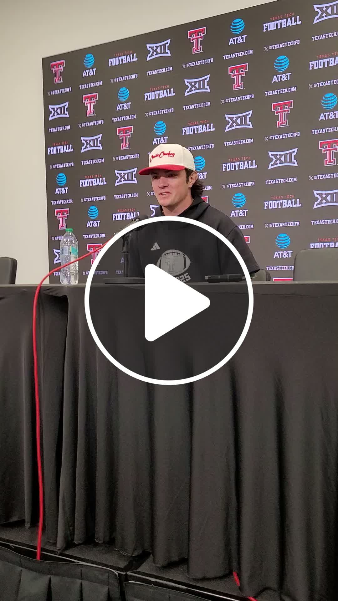 Texas Tech football QB Behren Morton on his health, Will Hammond ...