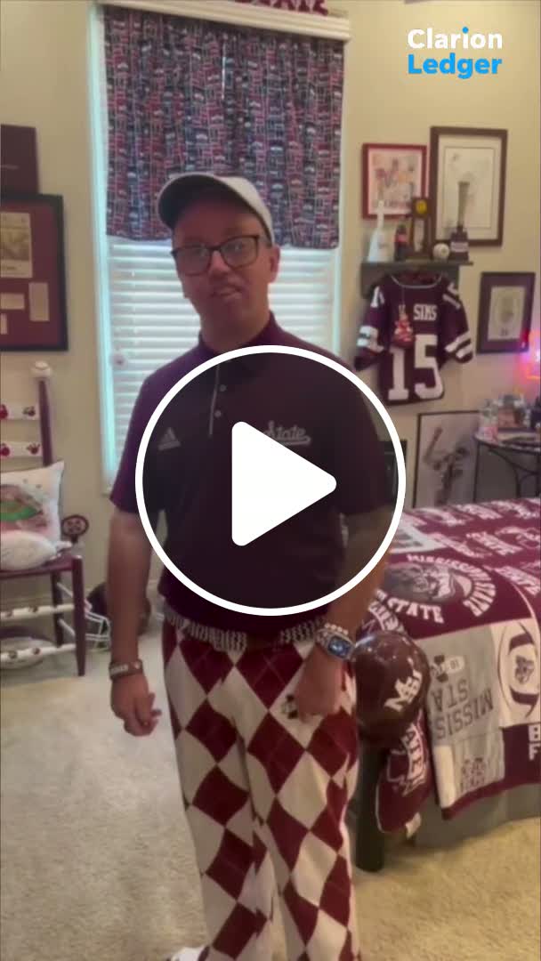 Take a tour of Wade Sims' ultimate Mississippi State bedroom - NewsBreak