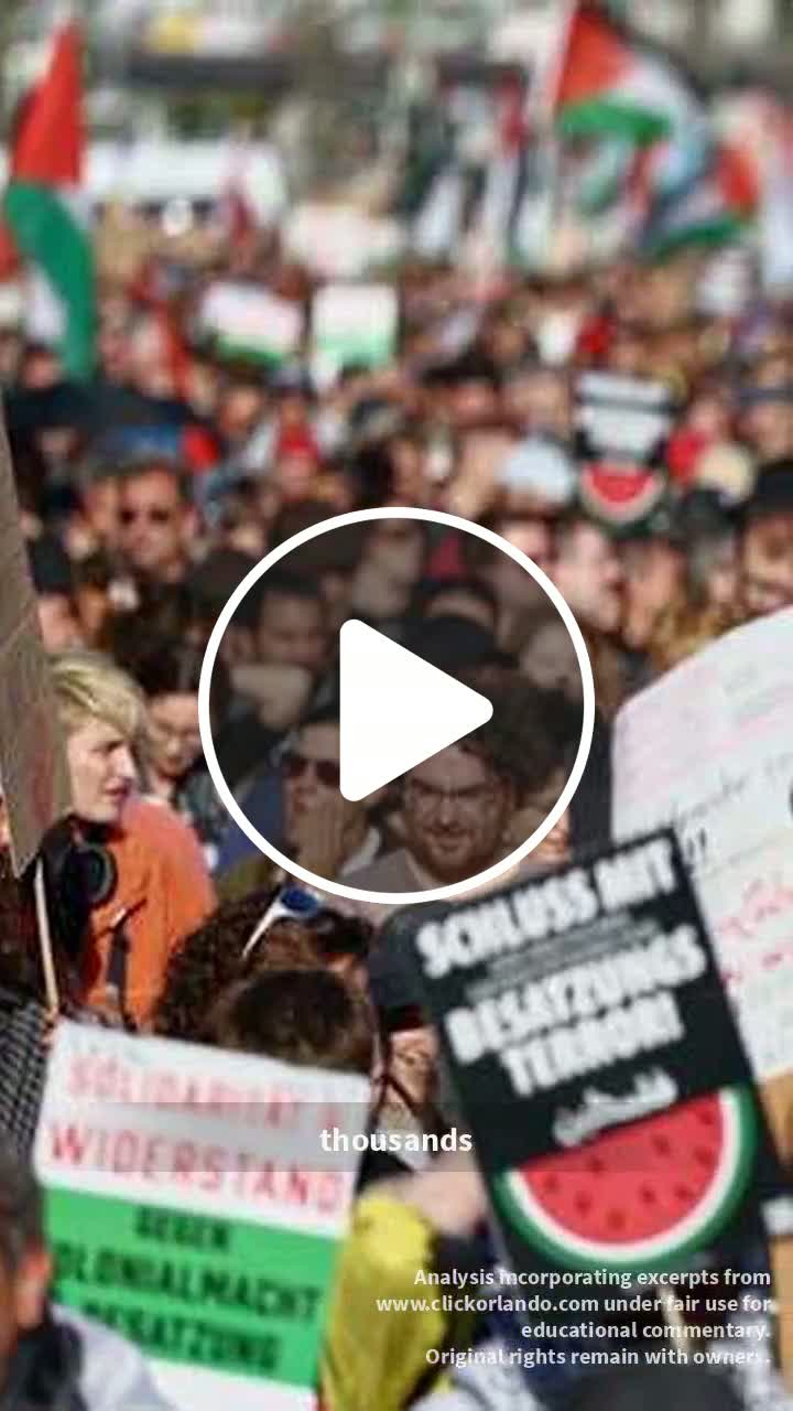 AI news: Berlin protests end Israel-Hamas war #ai#BerlinProtests# ...