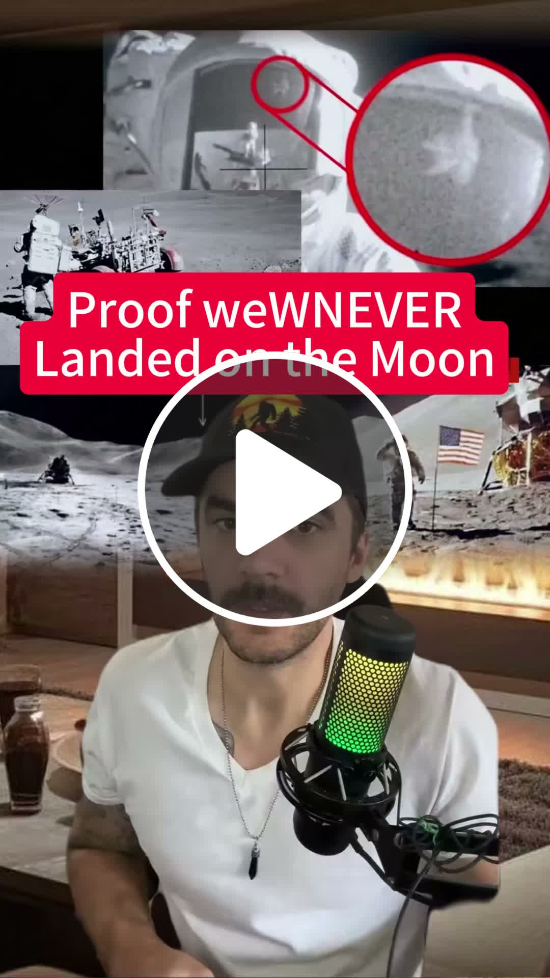 Could the moon landings have been staged? Uncover shocking visual clues ...