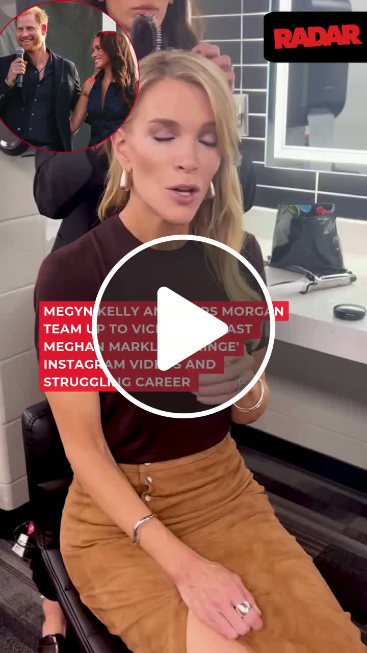 OUCH! Megyn Kelly and Piers Morgan have spoken out about Meghan Markle ...