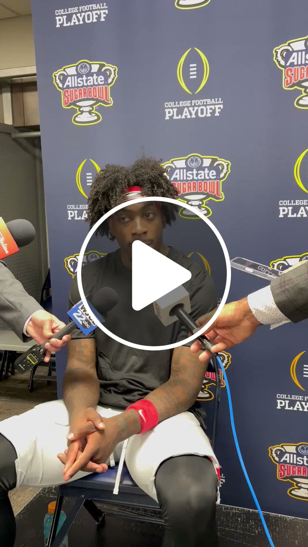 WATCH: Zachariah Branch speaks on breaking a Georgia football record ...