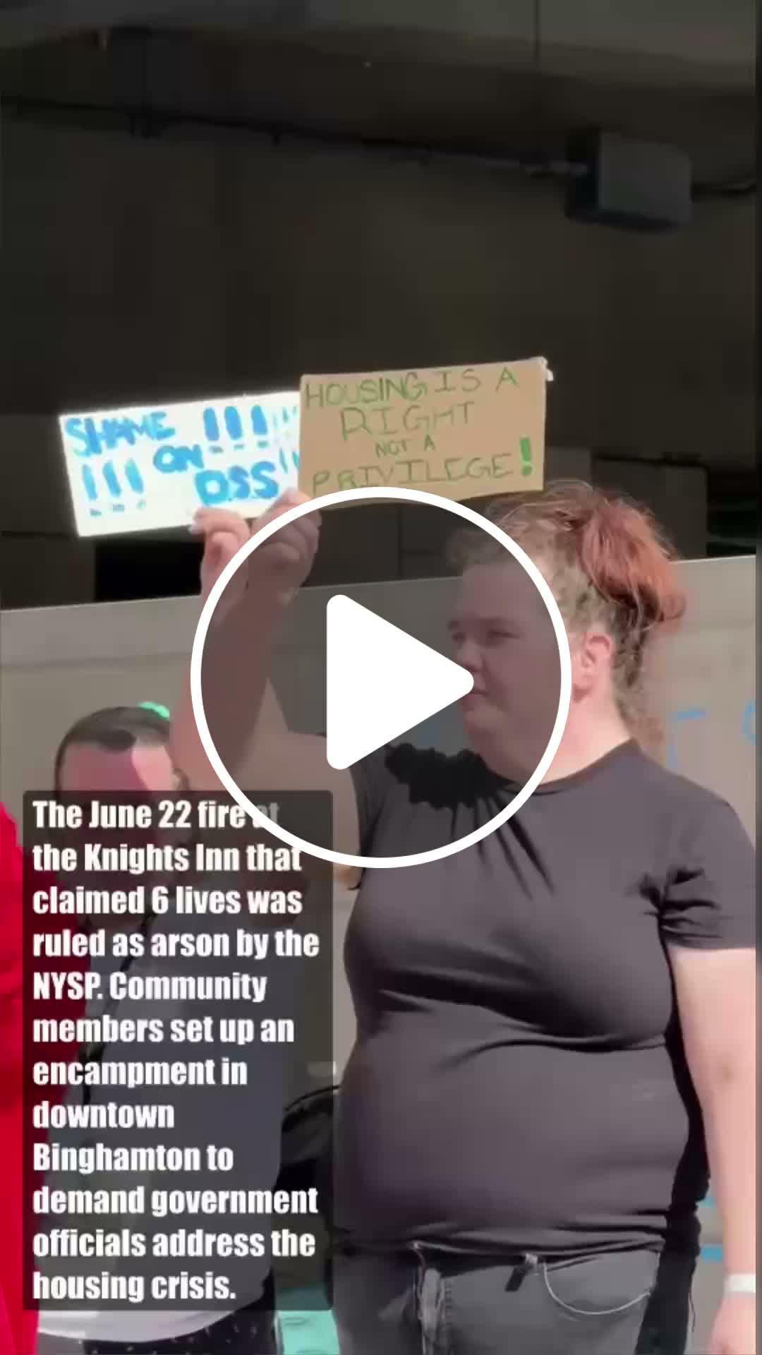 Hawley Street encampment reaches 36-hour goal in honor of fire victims ...