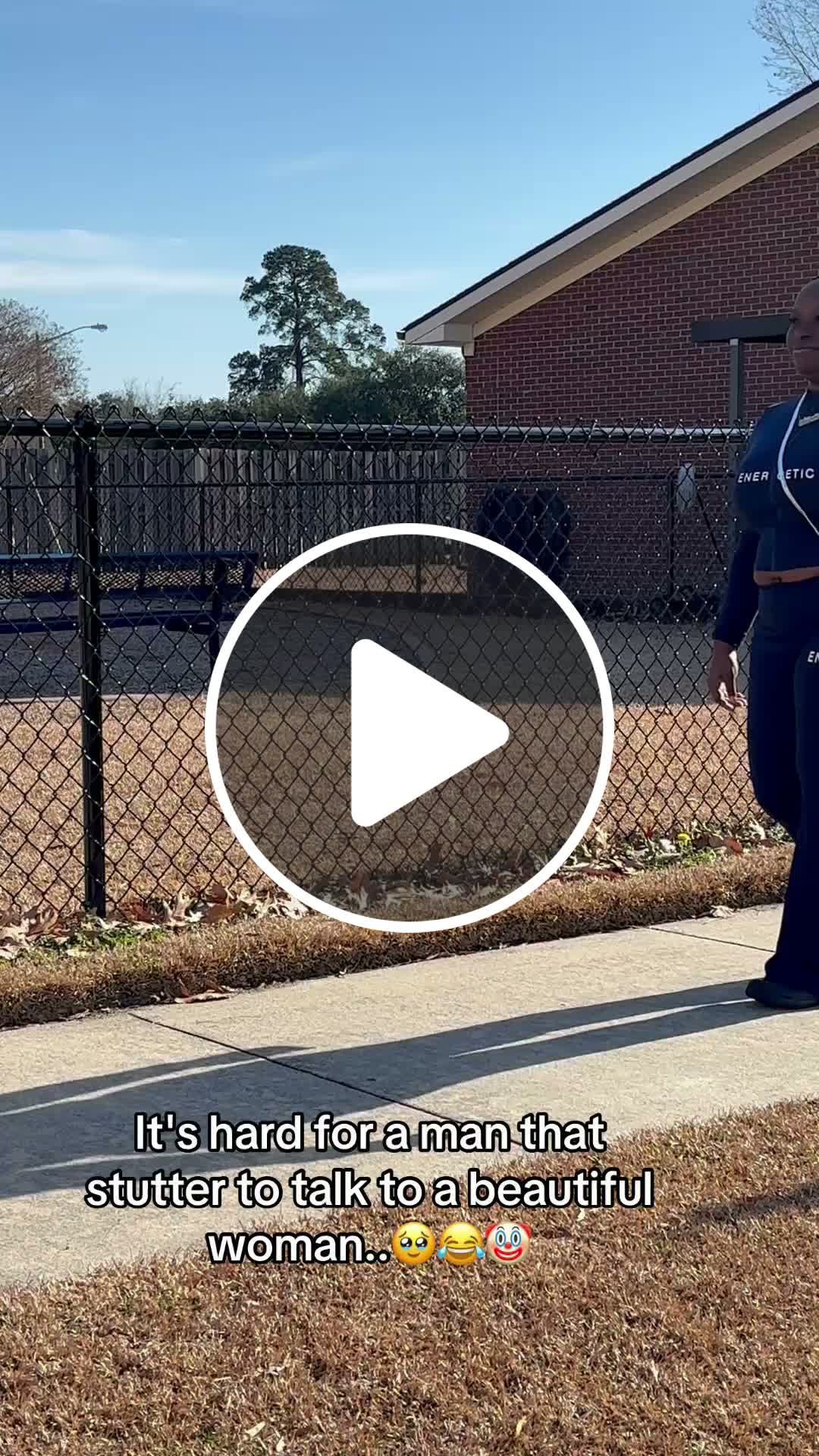 It’s hard for a man that stutter to talk to a beautiful woman..🥹😂🤡 # ...