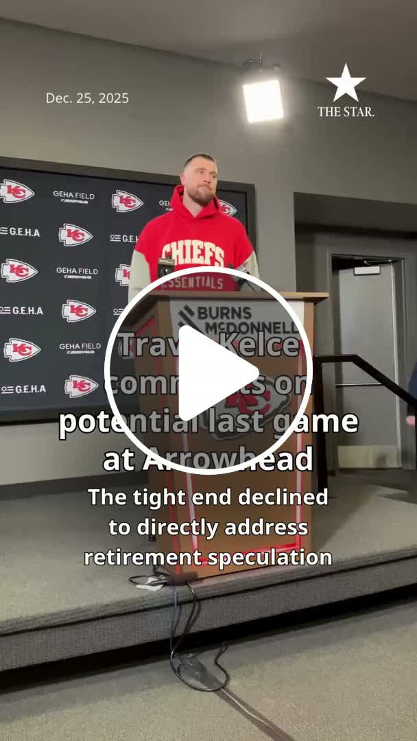 Travis Kelce talks about playing at Arrowhead Stadium and Christmas ...