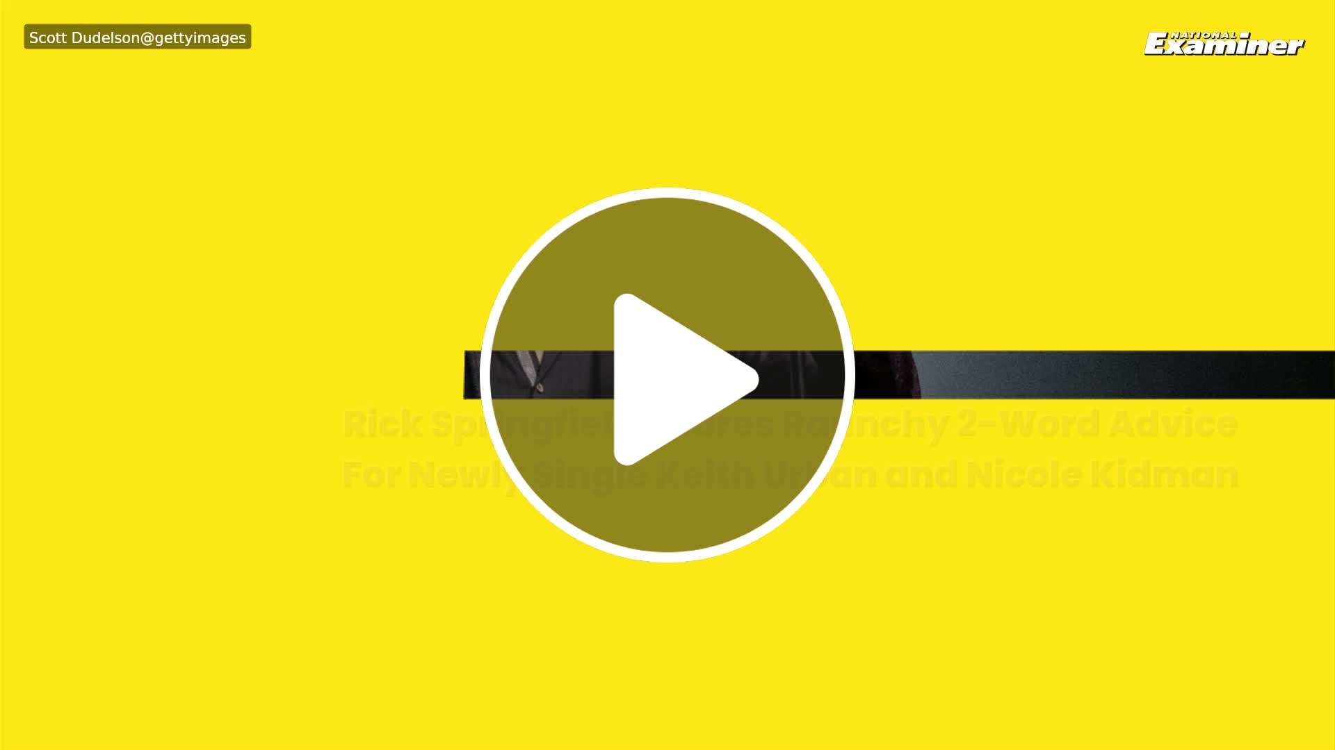 Rick Springfield Shares Raunchy 2-Word Advice For Newly Single Keith ...