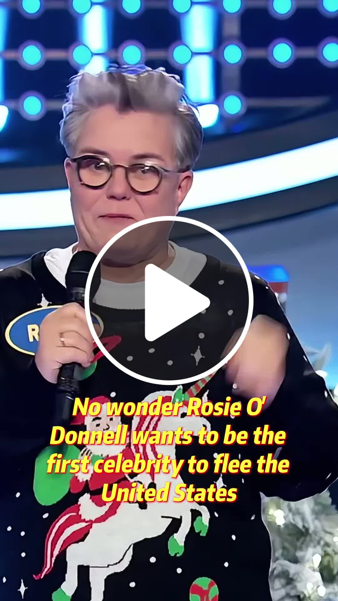 #Essential3Things No wonder Rosie O'Donnell wants to be the first ...