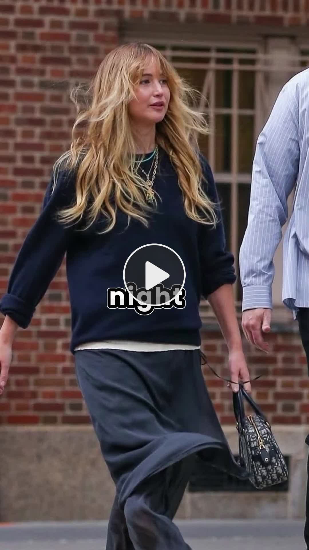 Jennifer Lawrence and Cooke Maroney Enjoy a Charming CitiBike Date ...