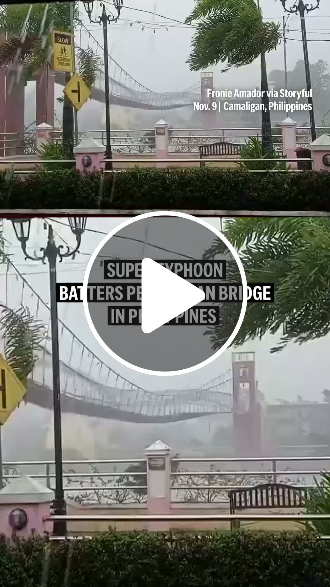 super typhoon bridge philippines - NewsBreak