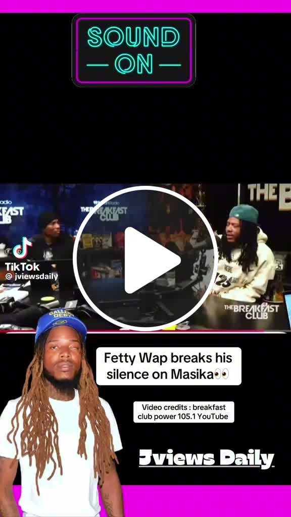 Rapper Fetty Wap is out of prison. This is the breakfast club interview ...
