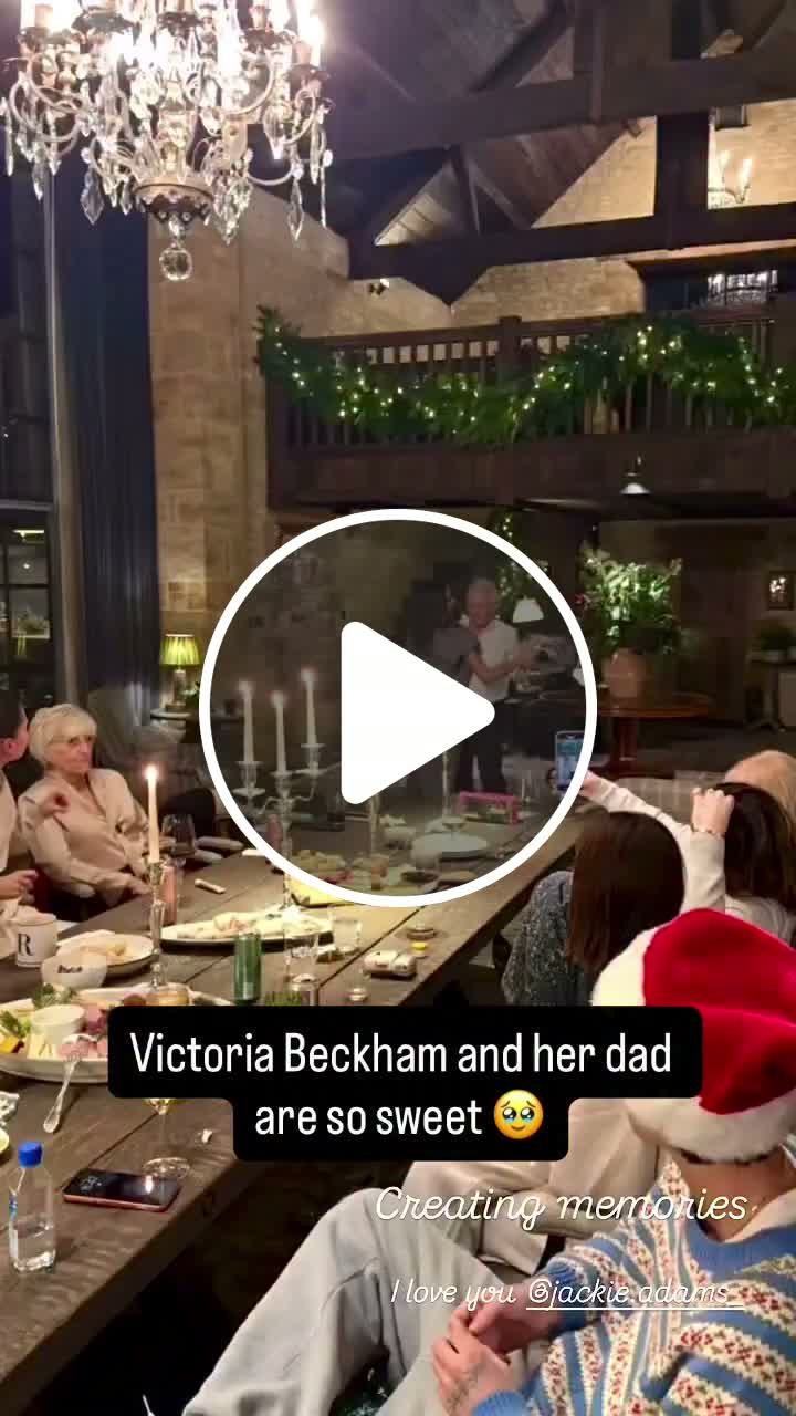 Victoria Beckham and her daddy dancing like they don't care - NewsBreak