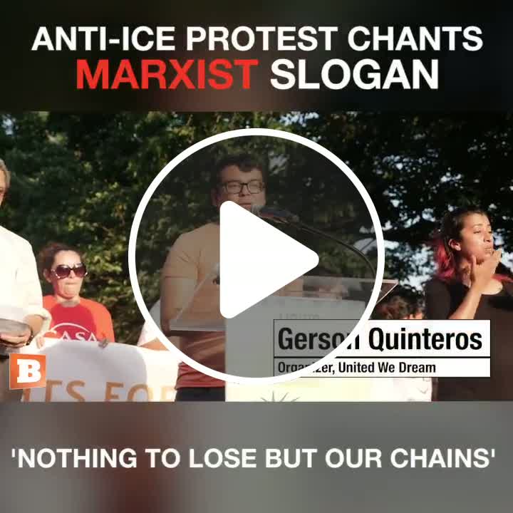 Anti-ICE Protest Chants Marxist SloganGet ready to C R I N G E#marxist ...