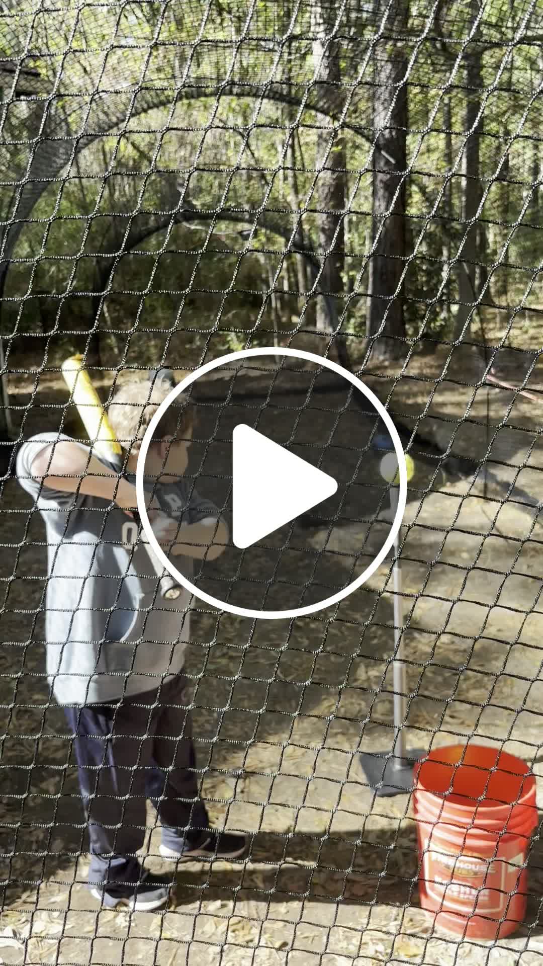My son hiting a softball for the first time 🤯 - NewsBreak