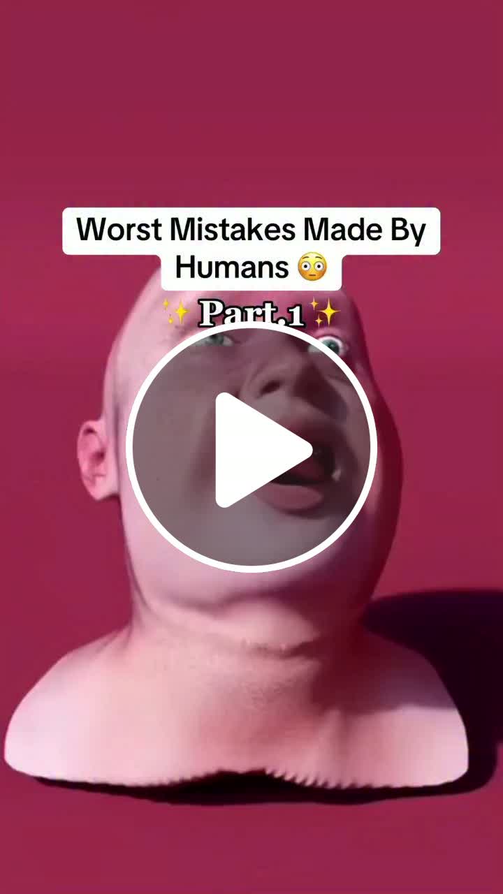 Worst Mistake Made by Humans #facts #explore #world #facts #knowledge ...