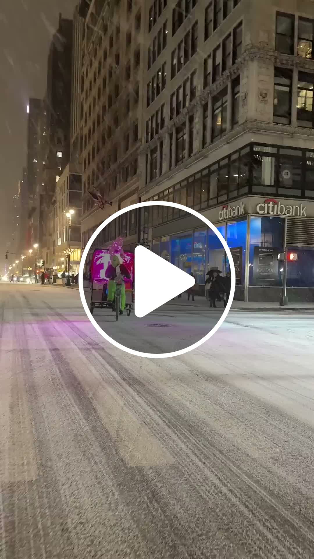 Snow in New York City. 5th Avenue. Manhattan, NYC. - NewsBreak