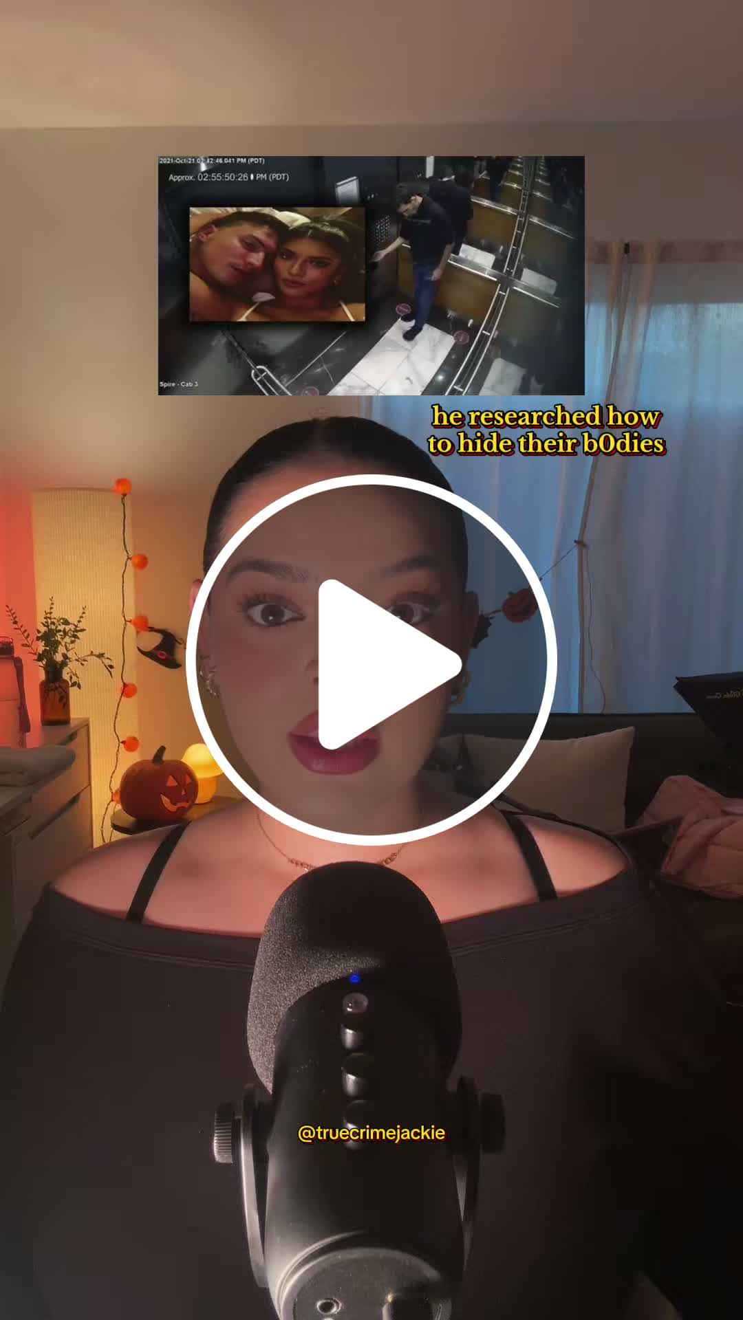 #TrueCrimeStories he planted a listening device in his own apartment ...