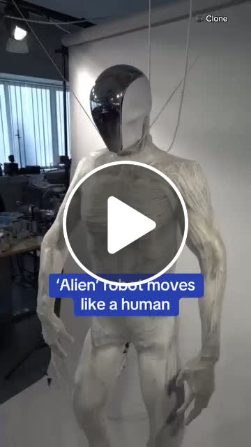 Polish startup Clone Robotics has shared a terrifying new clip of ...