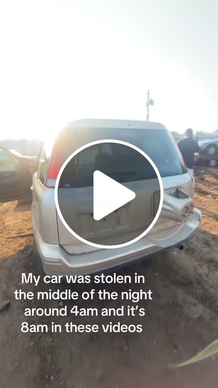 Thank goodness I had a tracker in my little Honda! 🚗 #StolenCar # ...