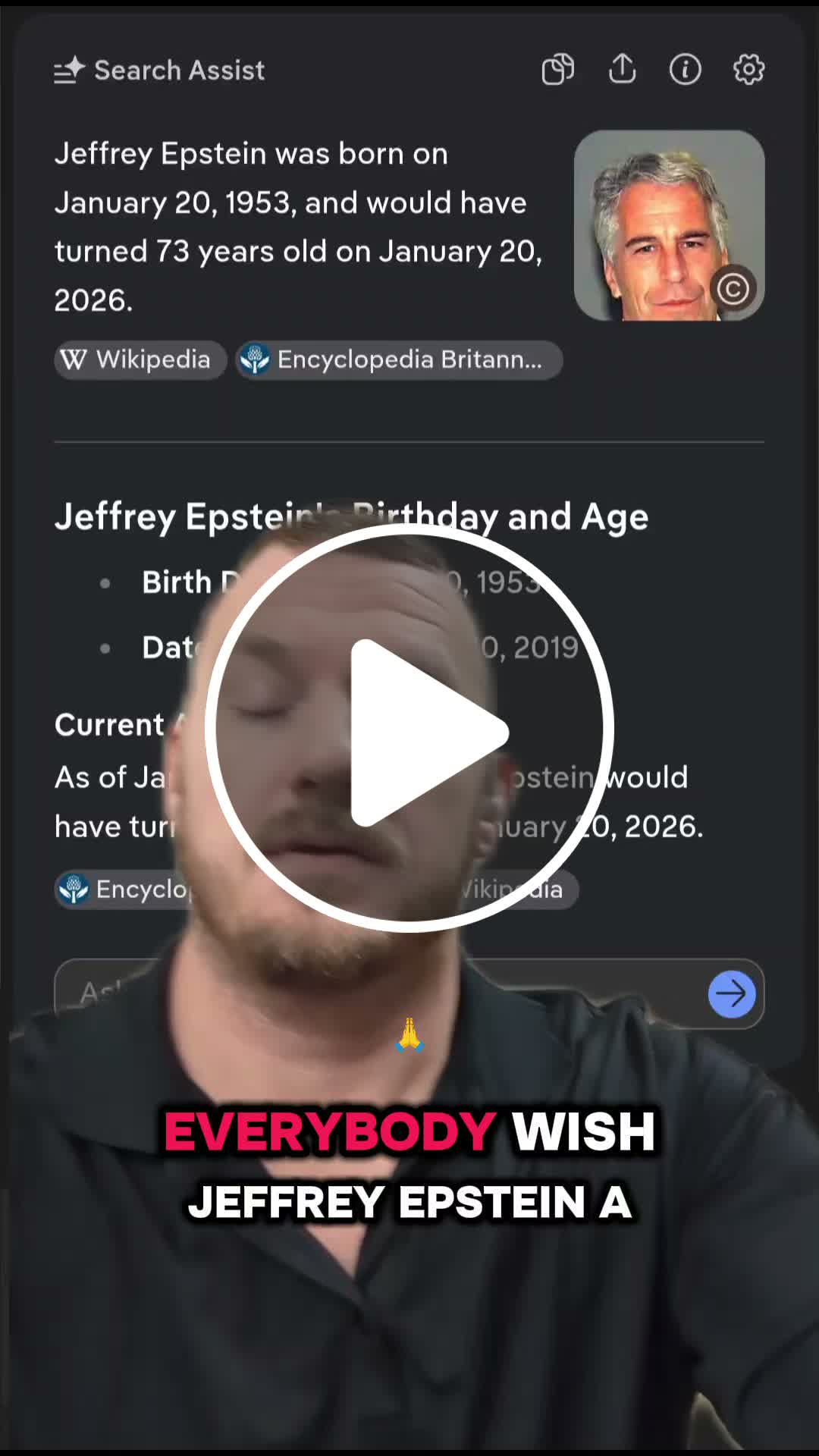 EPSTEIN BDAY JAN 20TH - NewsBreak