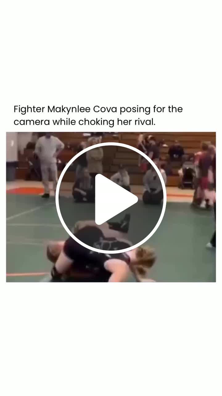 #UnpopularOpinion Makynlee Cova, a state wrestling champion in ...