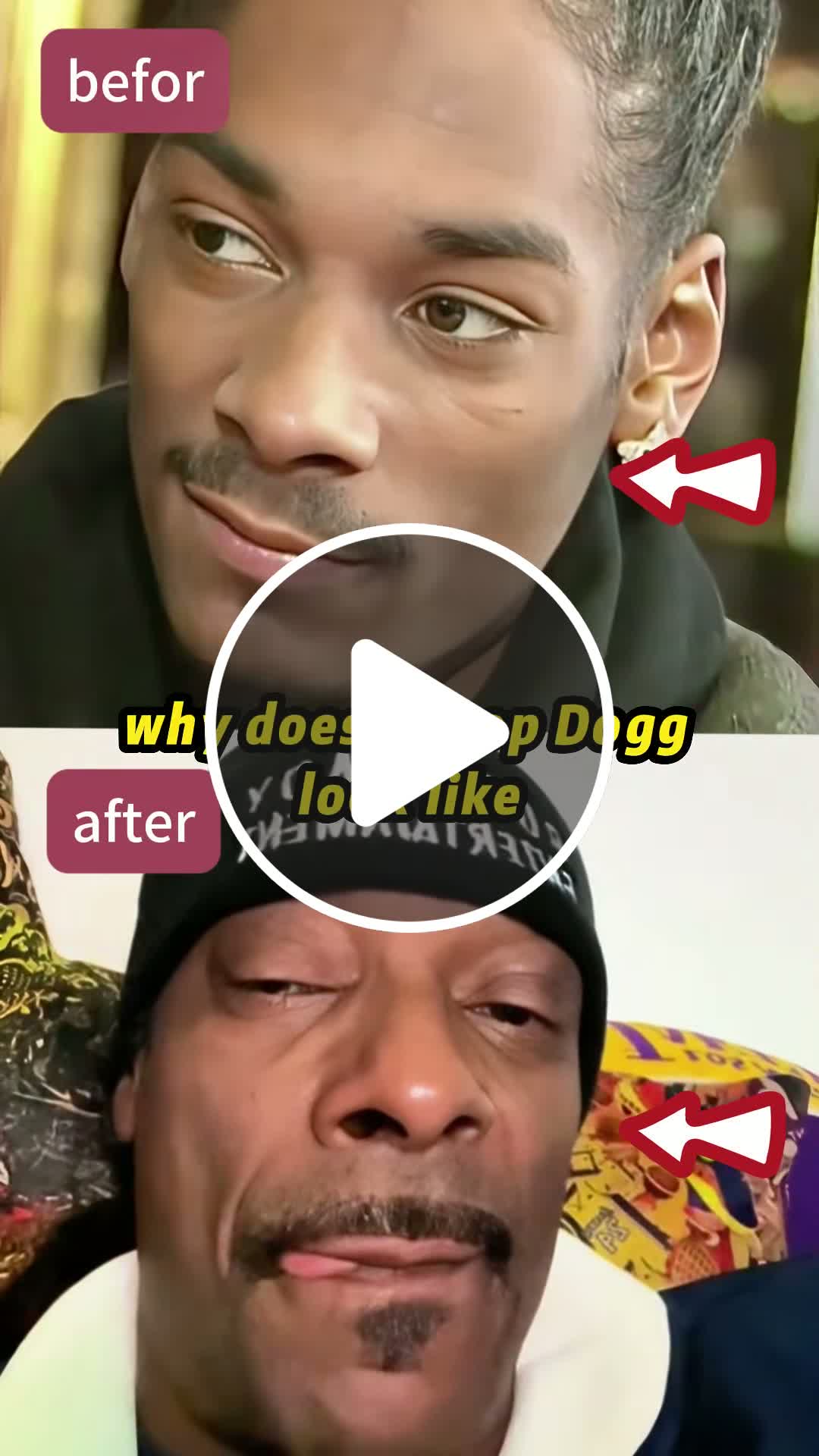 #CaughtOnCamera Why Does Snoop Dogg Look Like Two Completely Different ...