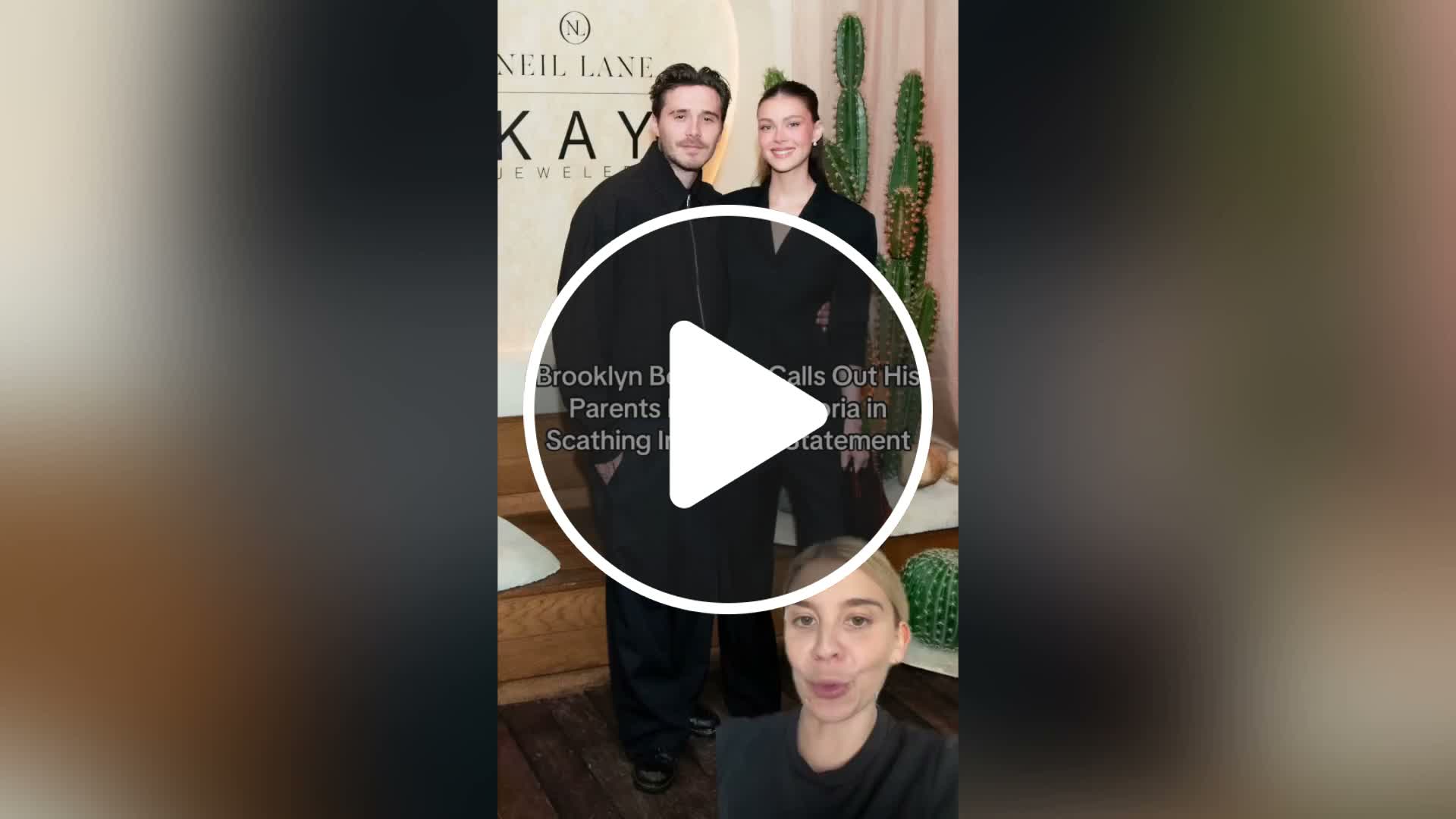 Brooklyn Beckham Addresses Ongoing Feud With David and Victoria Beckham ...