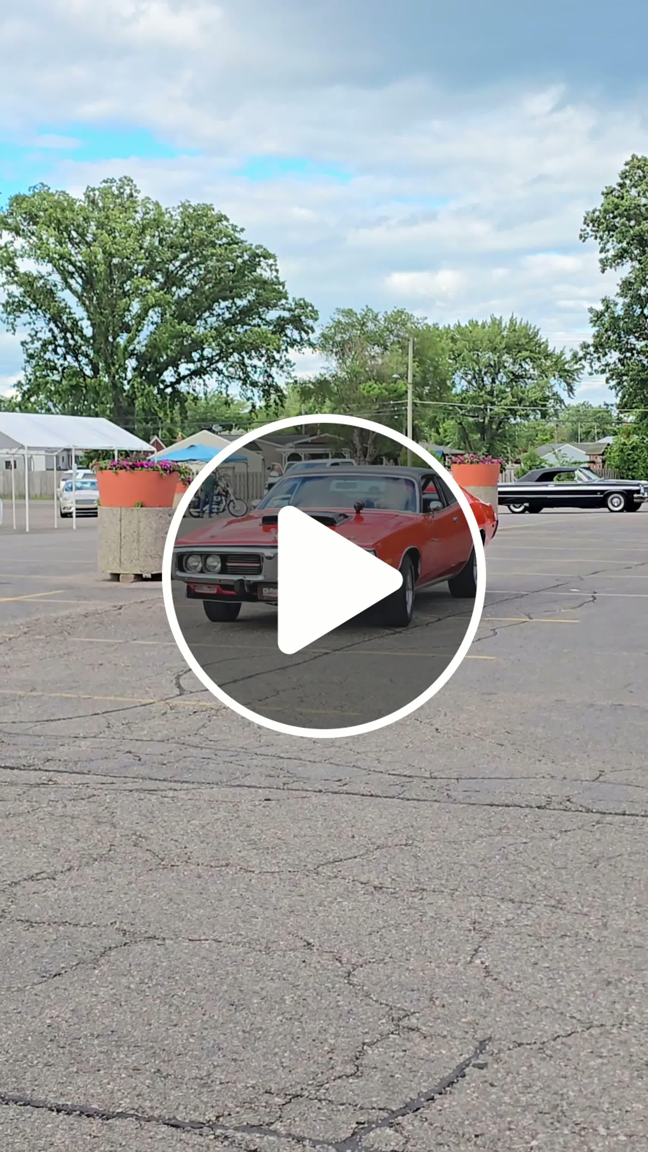 1973 Dodge Charger Classic Car Drive By Engine Sound St Margaret's ...