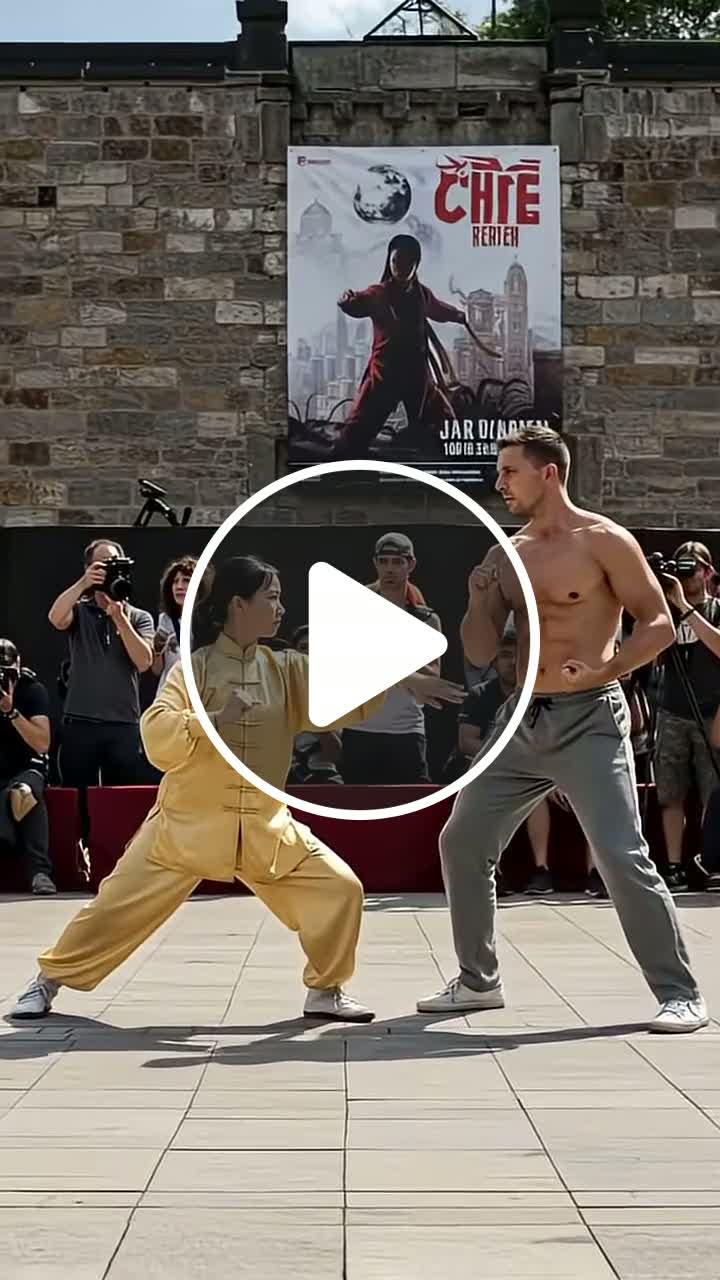 AI-generated. Her secret kung fu moves will blow your mind 🥋🤖 #ai# ...