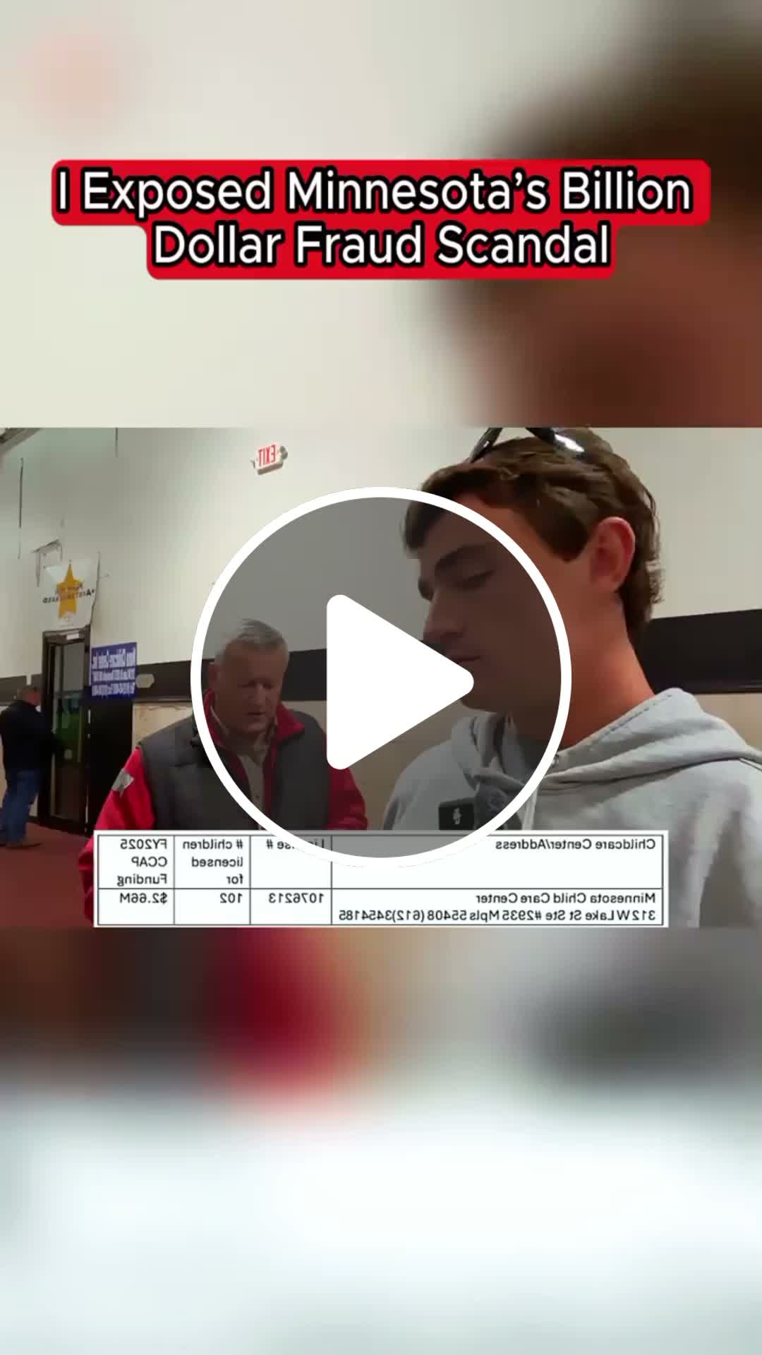 this is absolutely disgraceful. the rabbit hole of Minnesota scandal ...